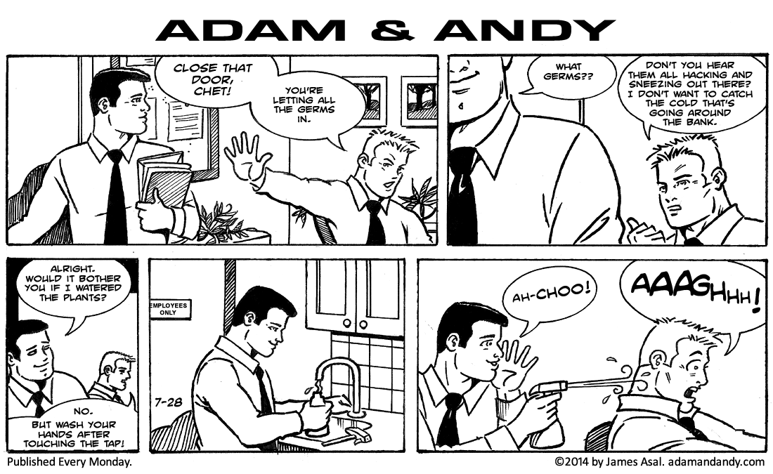 Saturday morning comic: Adam and Andy | BosGuy