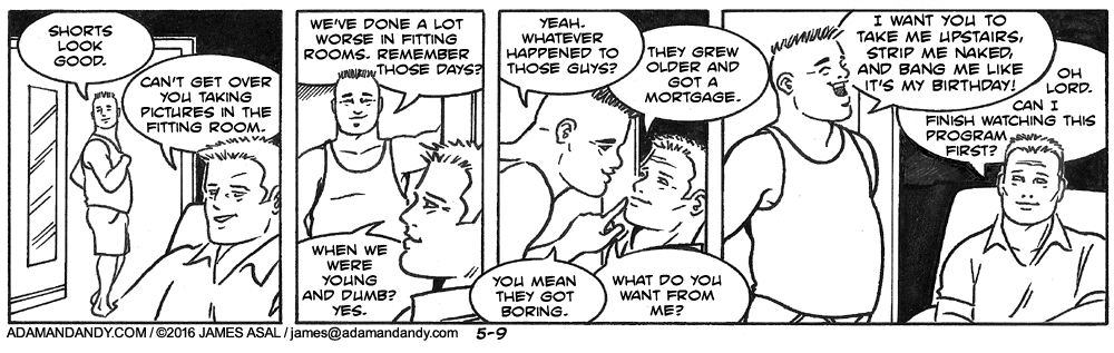 Saturday morning comic: Adam and Andy | BosGuy