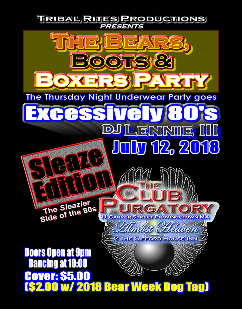 2018 Bear Week: Parties and Events | BosGuy