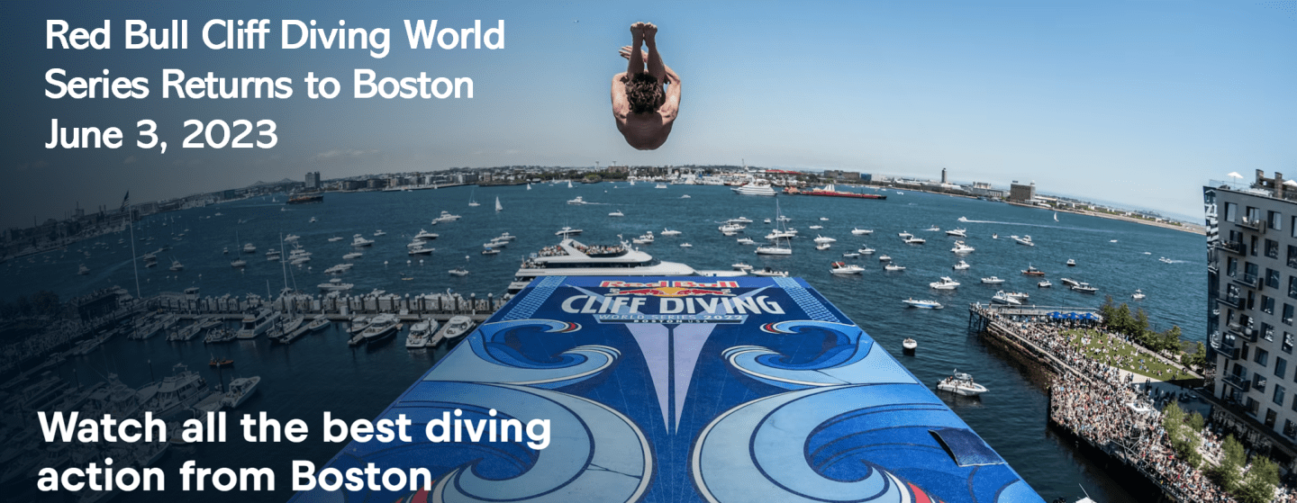 Red Bull Cliff Diving World Series returns to Boston this June | BosGuy