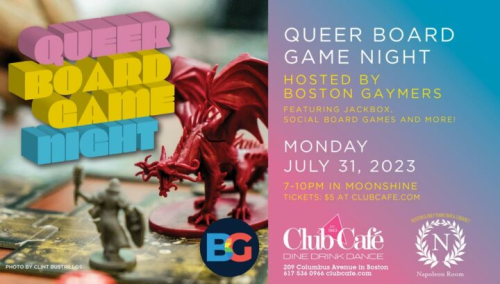 Boston Gaymers: Queer Board Game Night | BosGuy
